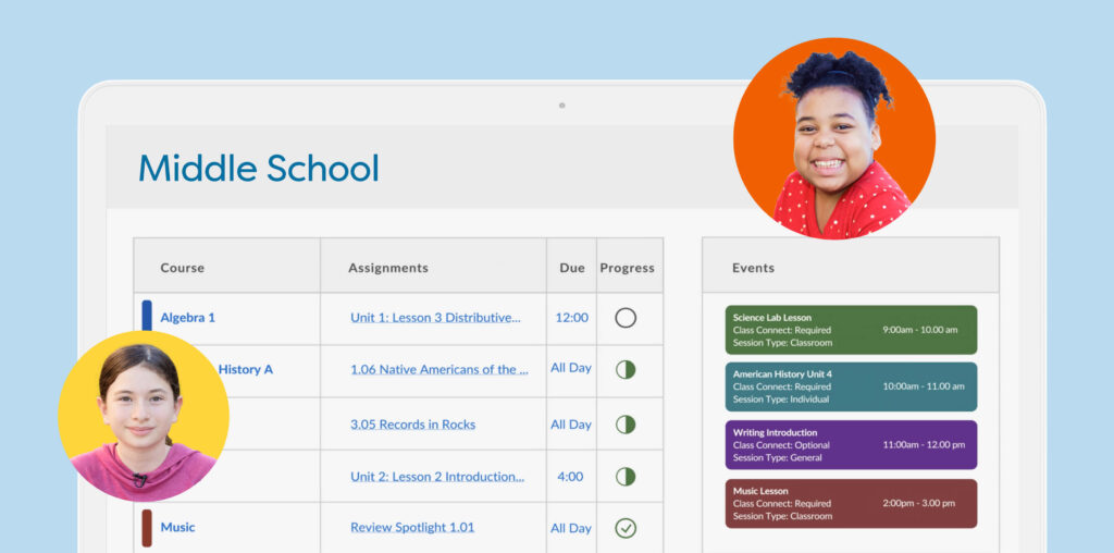 Middle School Day in the Life - K12