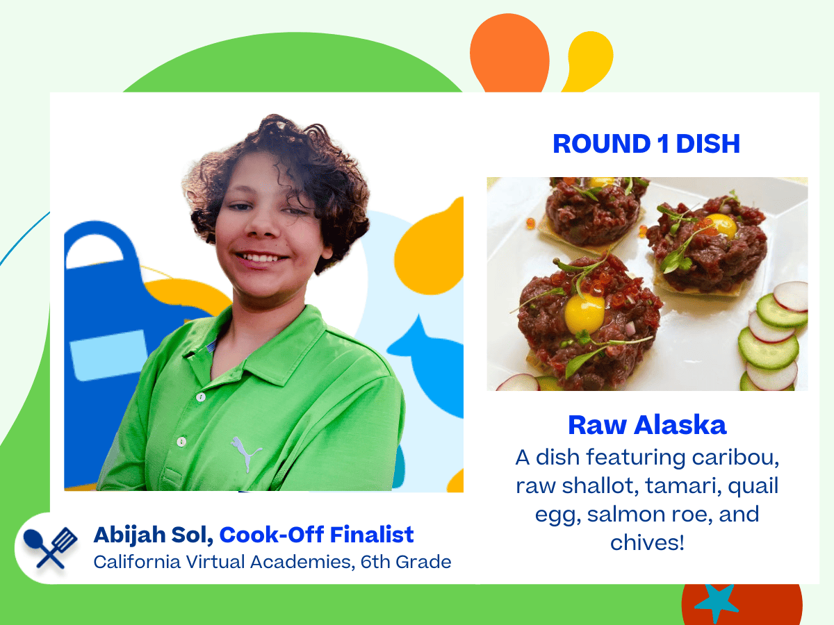 Meet the Top 5 Finalists in the 2025 K12 National Cook-Off! - K12